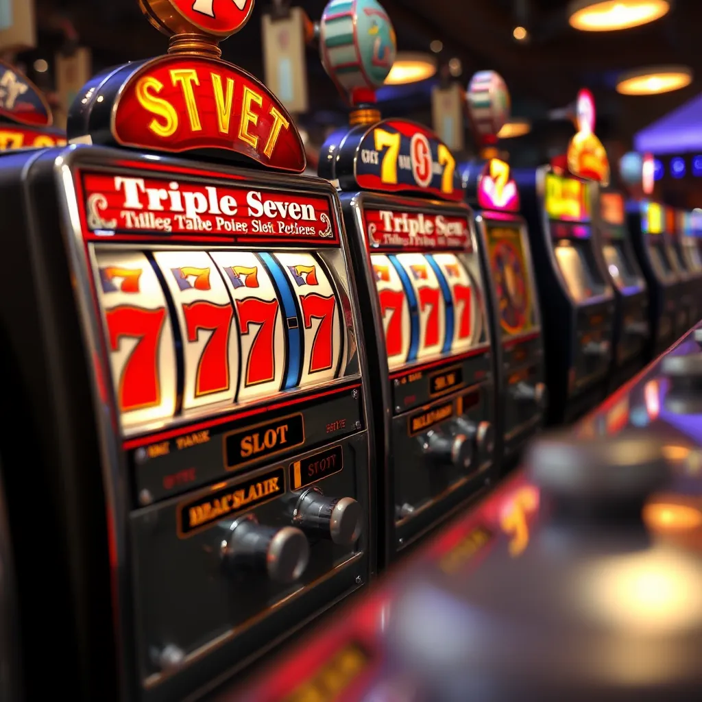 Exploring the Allure of Triple Seven Slot Machines