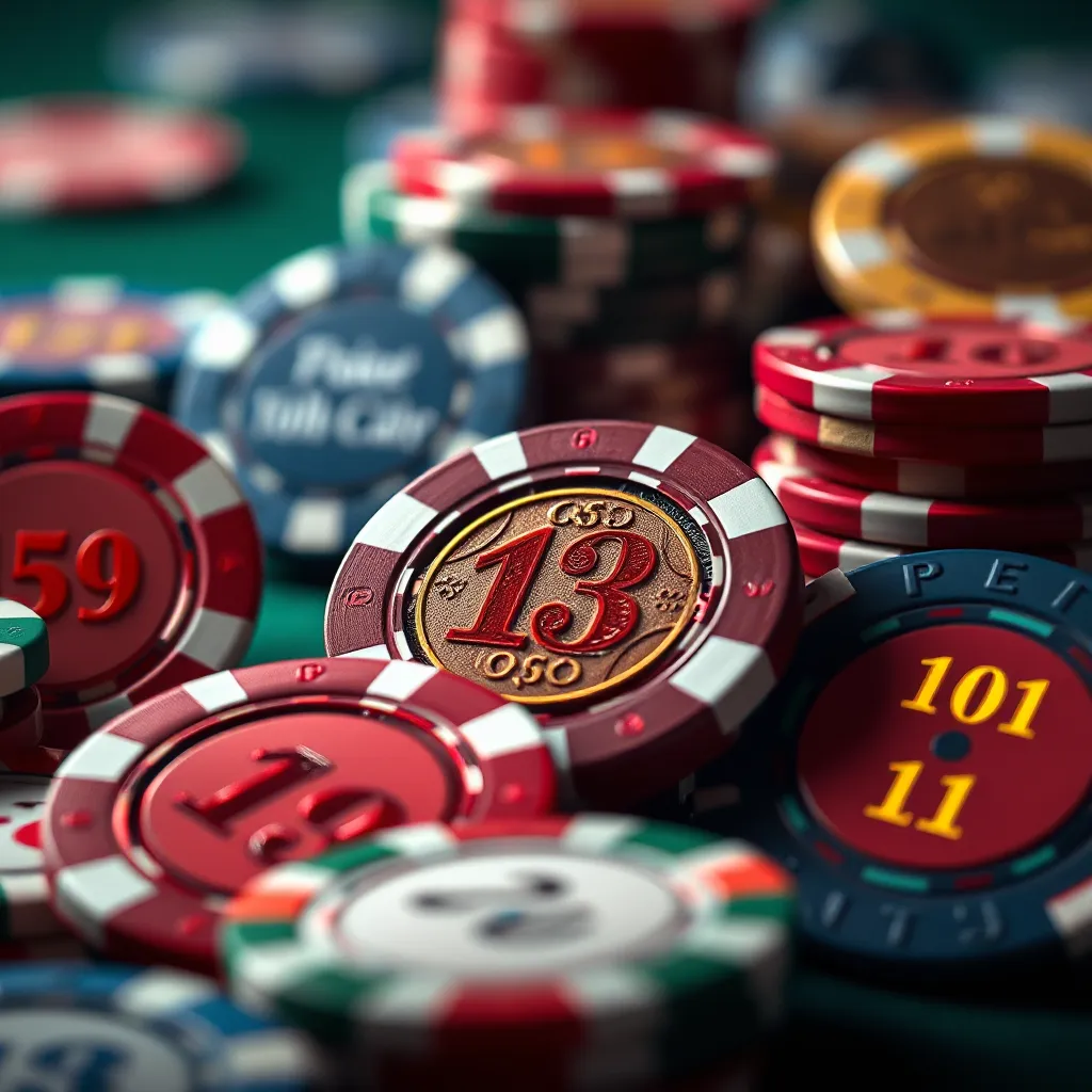 Understanding Poker Chip Denomination Stickers